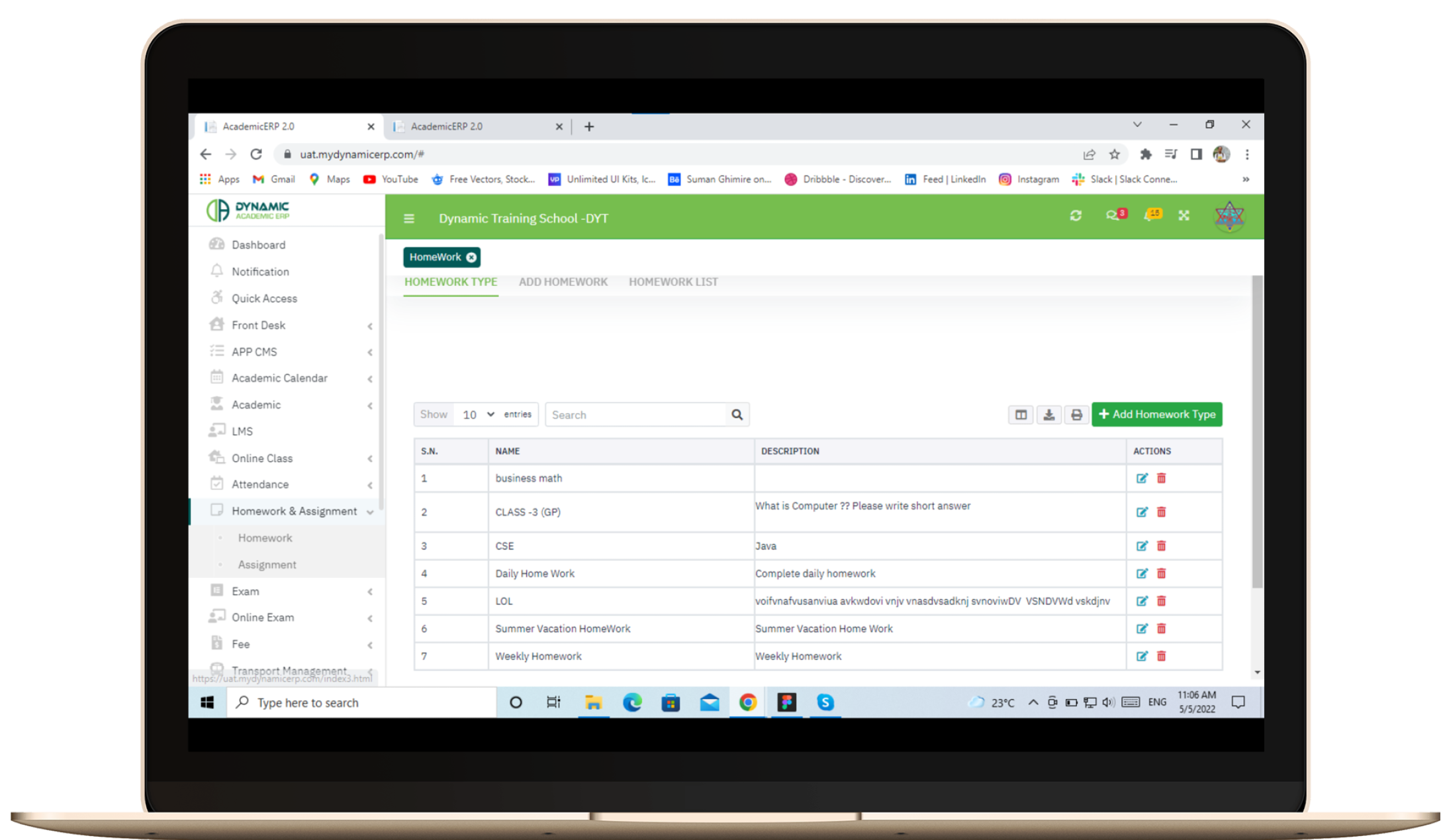 Dynamic Academic ERP